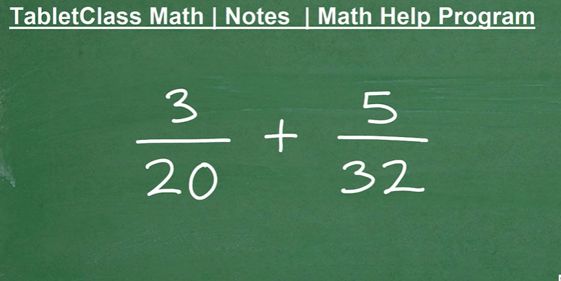 Free Math Help TabletClass Math Academy